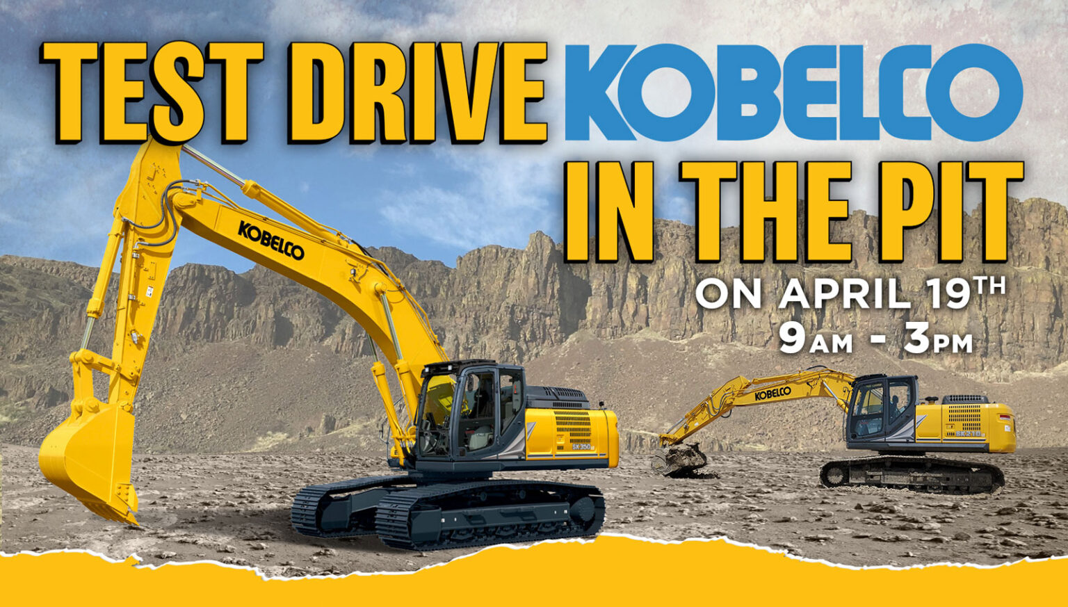 Test Drive Kobelco In The Pit Copy - Company Wrench